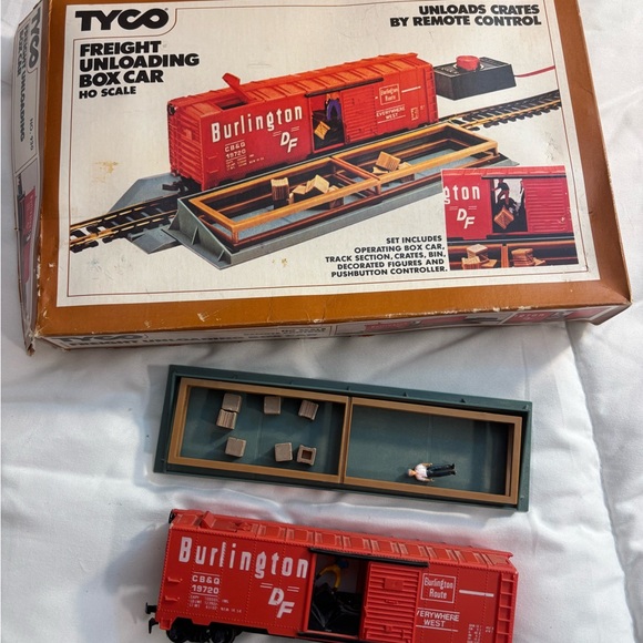 Other | Vintage 1975 Tyco Freight Unloading Box Car Ho Scale | Poshmark